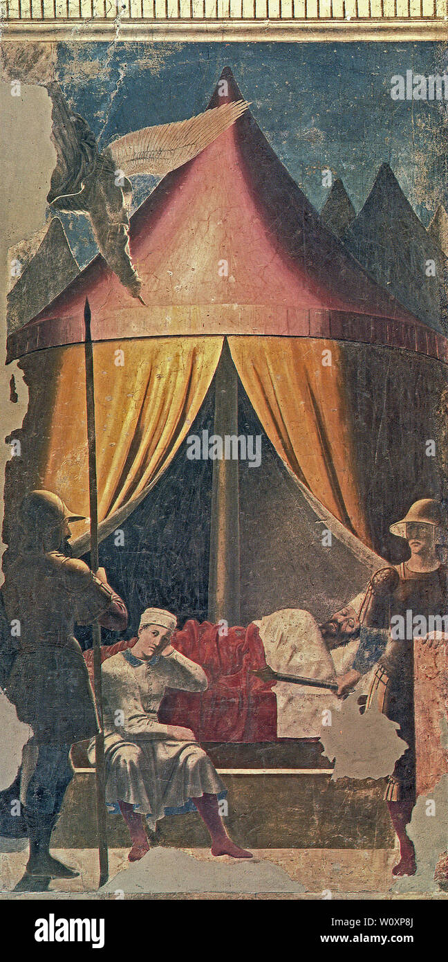 Piero della Francesca - Dream Constantine 1464 Stock Photo - Alamy