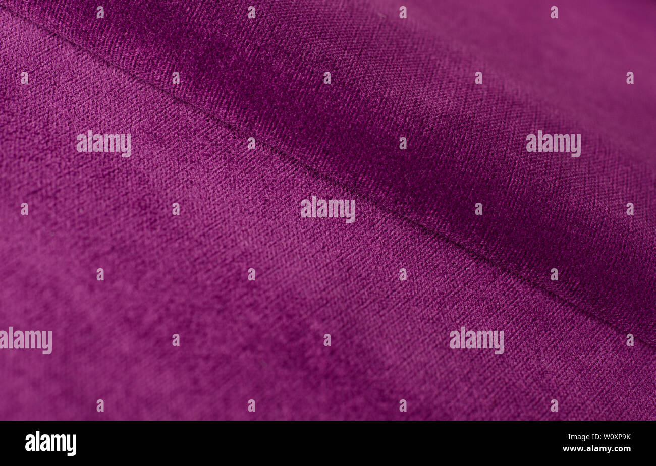 Bright violet velour textile. Fabric texture background Stock Photo - Alamy