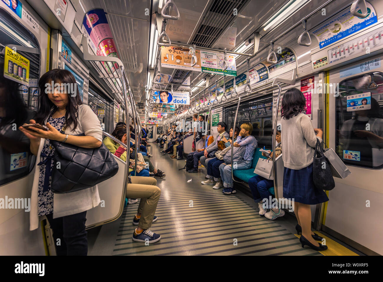 Oriental people crowd passenger hi-res stock photography and images - Alamy