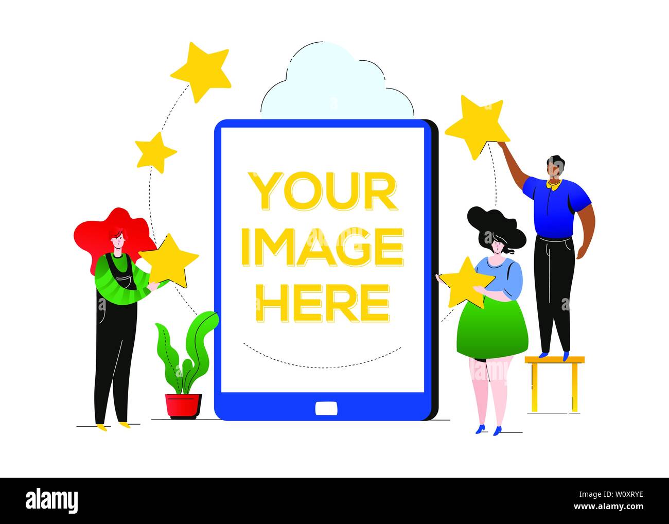 Color evaluation Stock Vector Images - Alamy