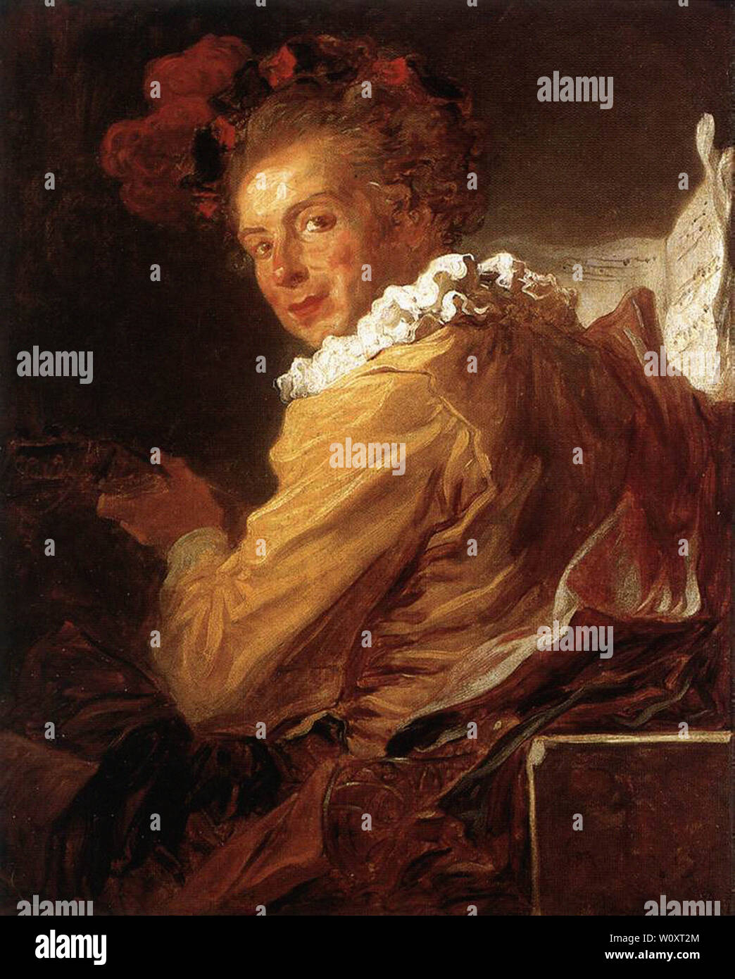 Jean honoré fragonard music hi-res stock photography and images - Alamy
