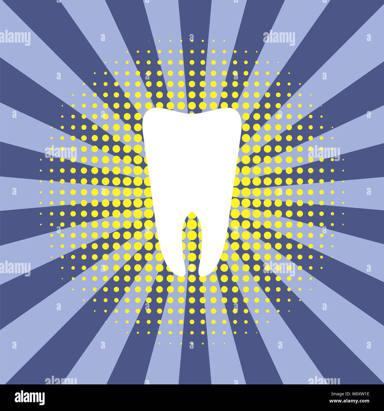 Healthy Human Tooth Logo. Dental Care Concept for Dentistry Clinic or ...