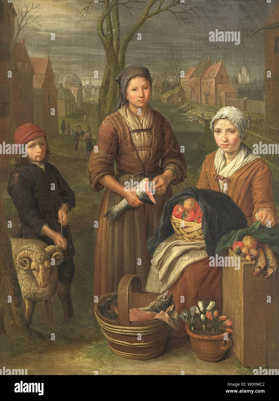 Peddler 18th century hi-res stock photography and images - Alamy