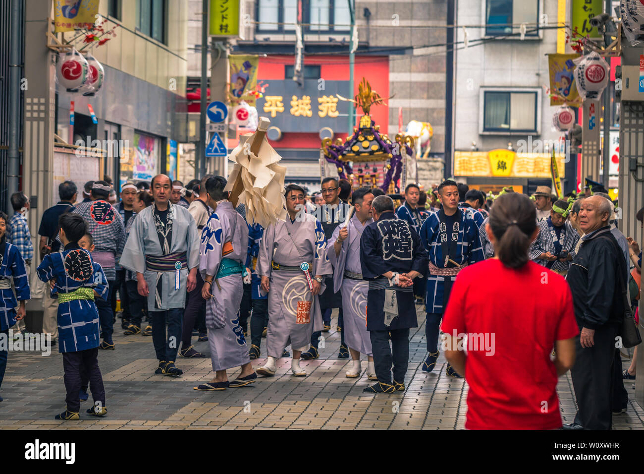 Matsuri clothes hi-res stock photography and images - Alamy