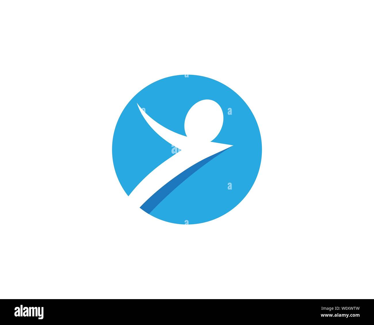 Human character logo sign illustration vector design Stock Vector Image ...