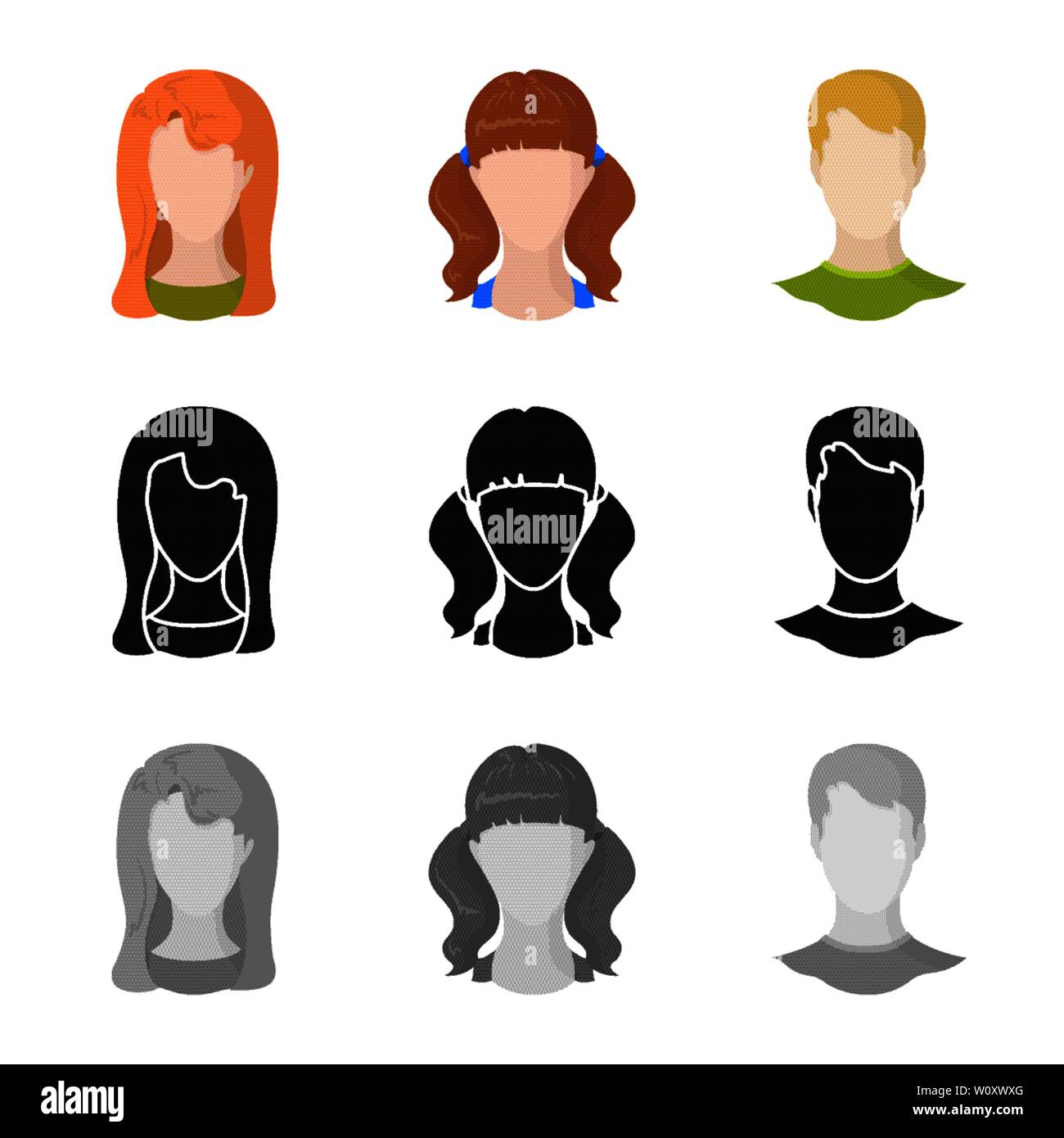 Vector design of professional and photo logo. Collection of ...