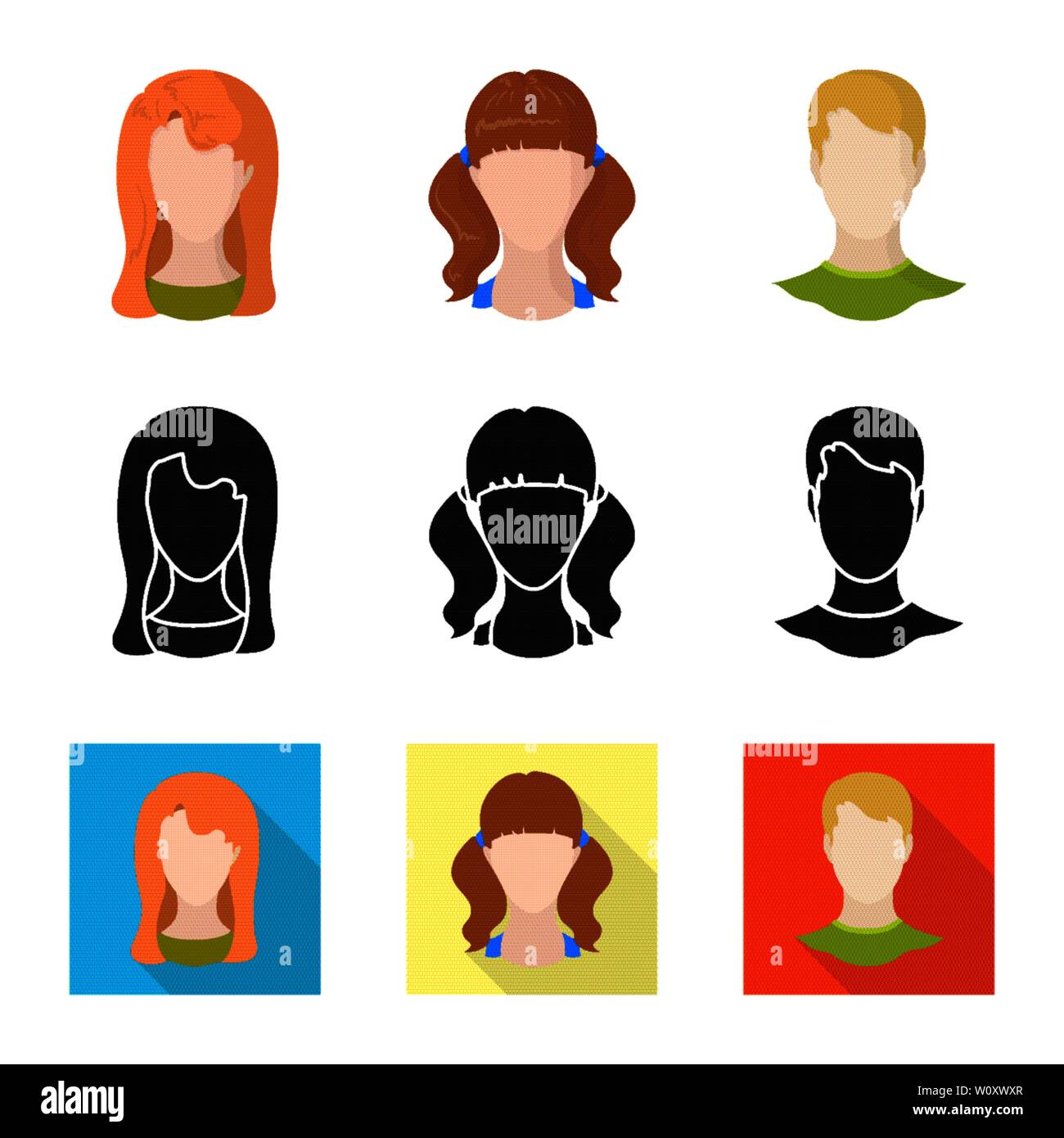 Vector design of professional and photo logo. Set of professional and ...