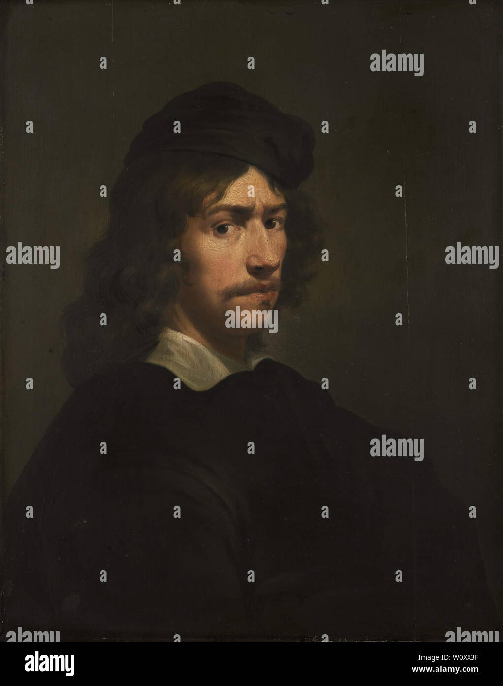 Self-Portrait. Mytens, Martin (I Stock Photo - Alamy