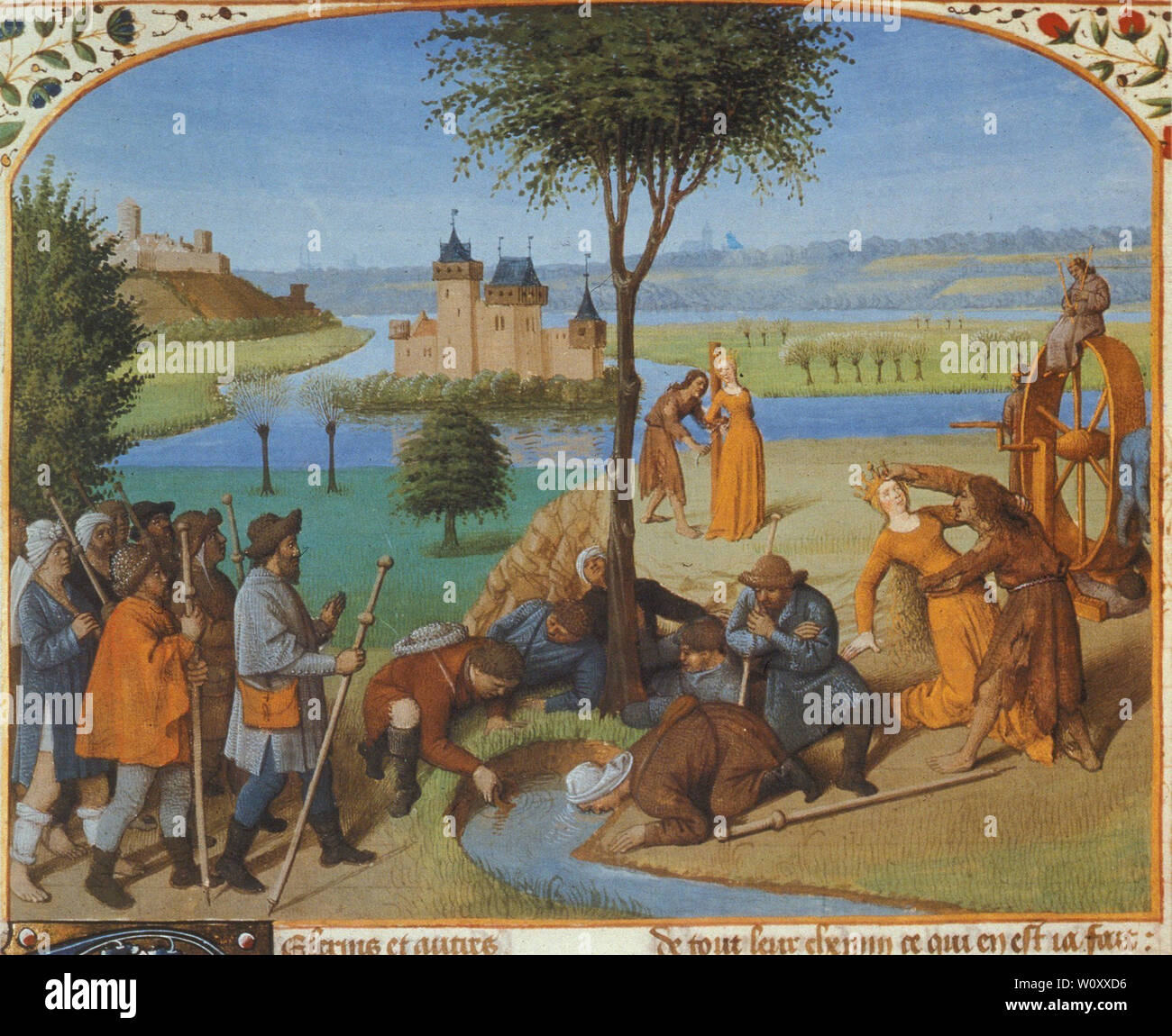 Decameron painting hi-res stock photography and images - Alamy