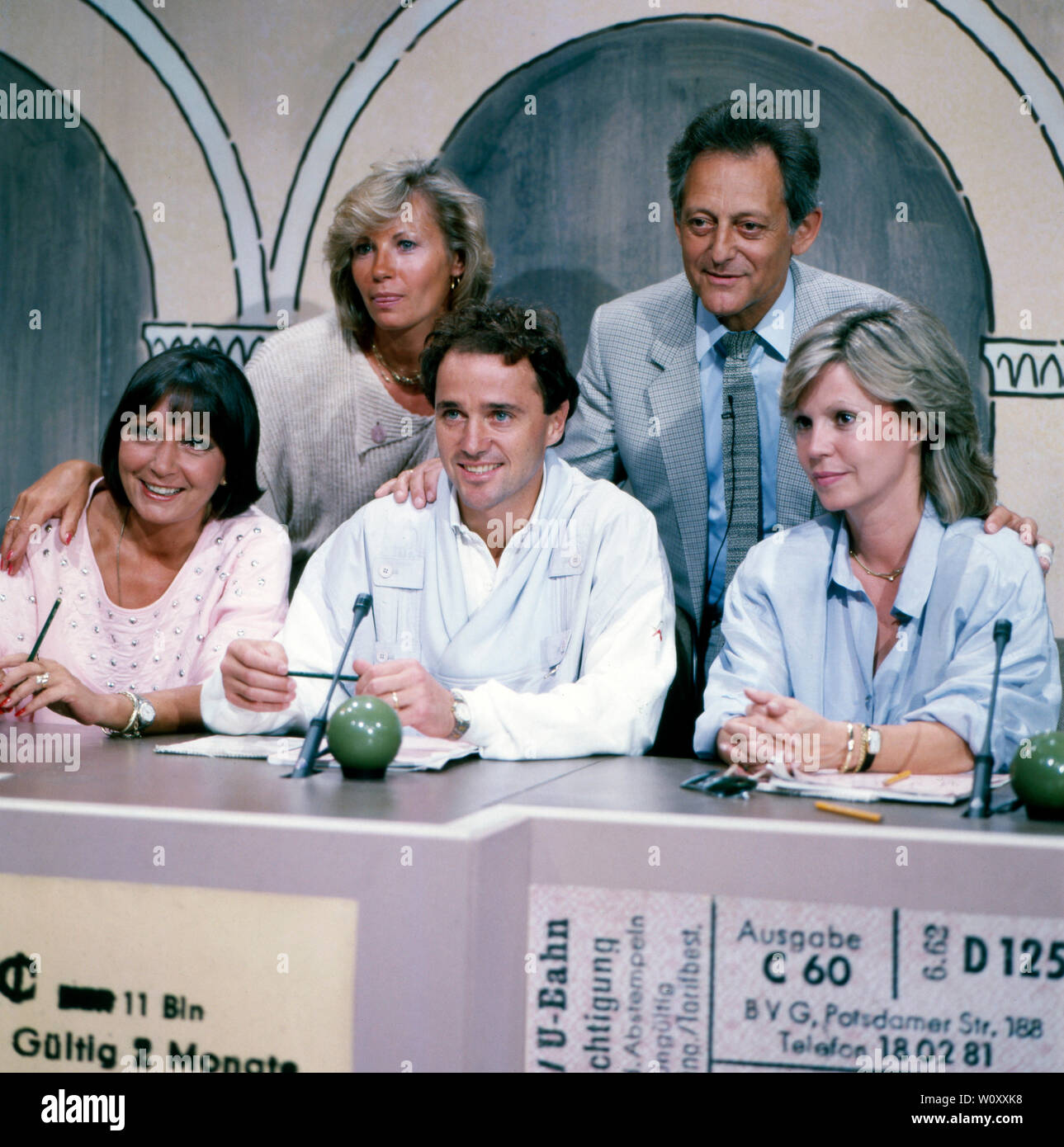 Dalli Dalli, Fernsehshow mit Hans Rosenthal Sendung vom 05.09.1985 ...