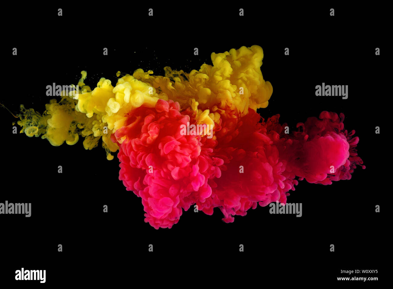 Liquid paint rainbow colors background hi-res stock photography and ...