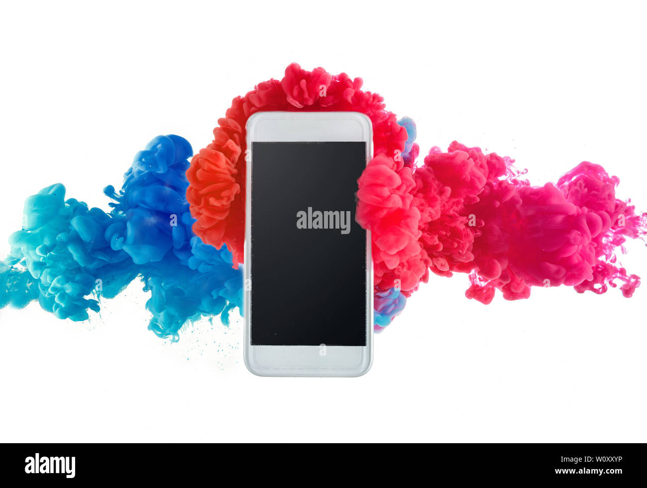 Phone water splash hi-res stock photography and images - Alamy