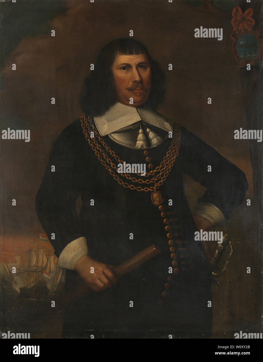 Pieter Florisz (ca. 1605-58), Vice-Admiral of the Northern District ...