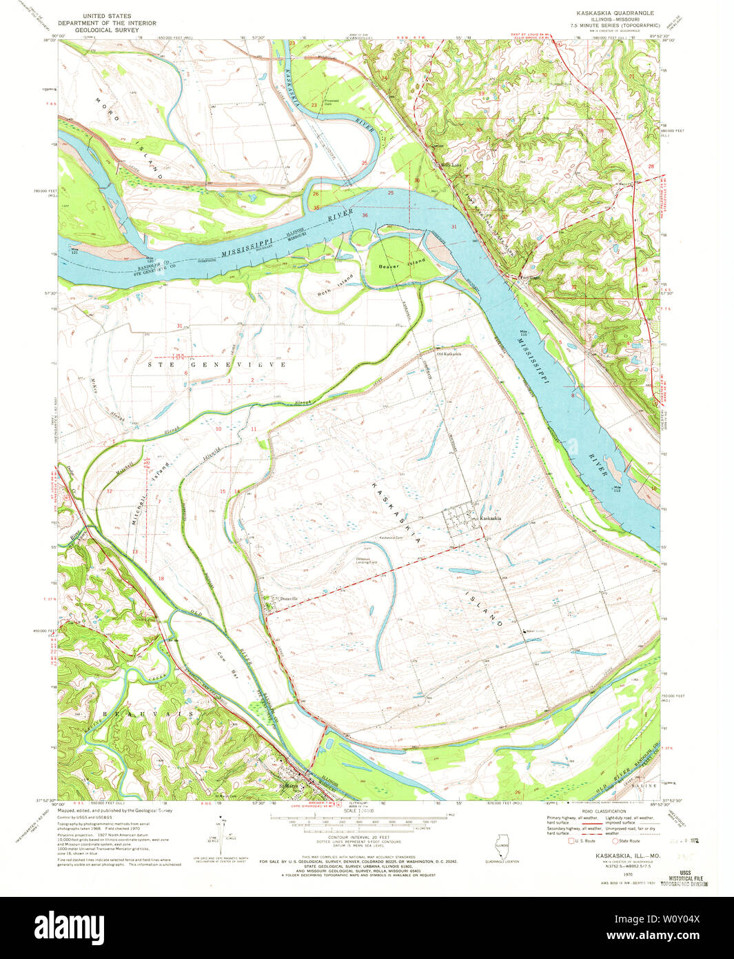 Kaskaskia illinois hi-res stock photography and images - Alamy