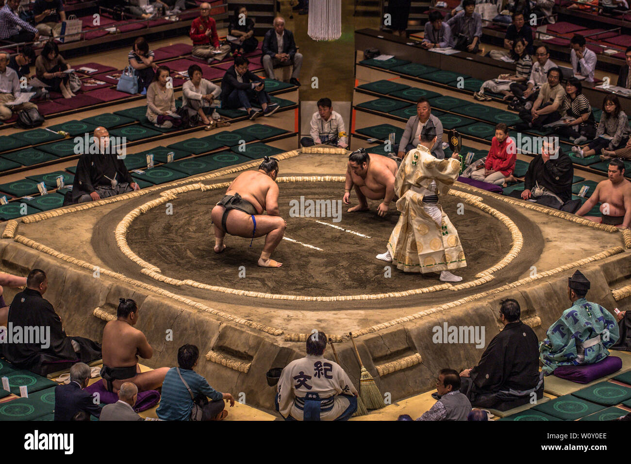 Sumo wrestling hi-res stock photography and images - Alamy