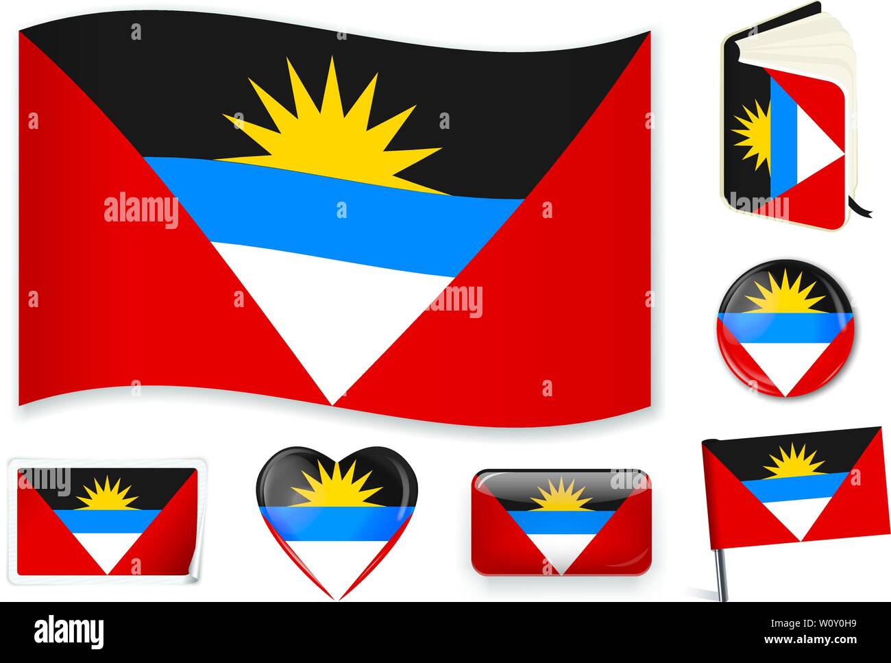 Antigua colors hi-res stock photography and images - Alamy