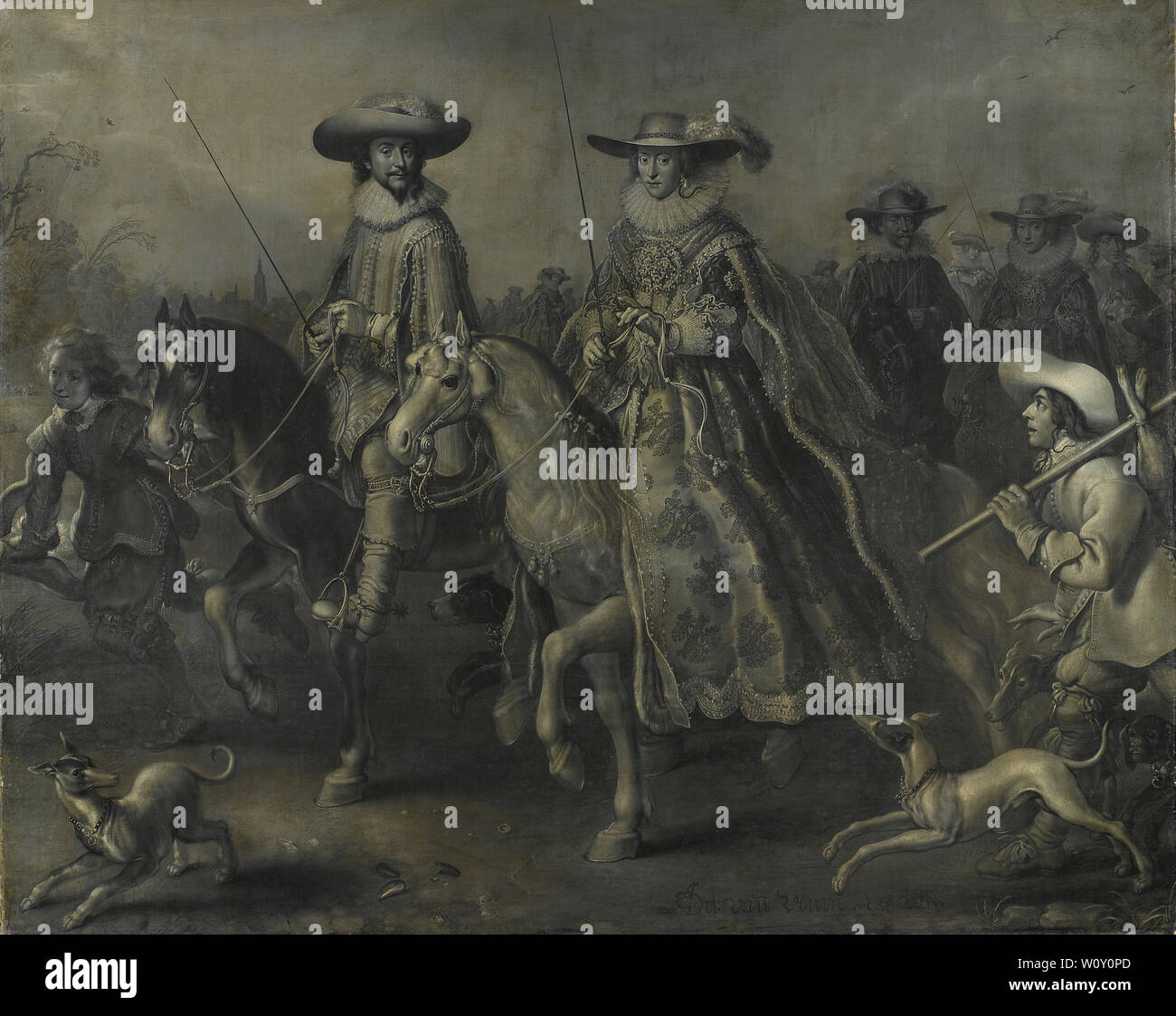 Friedrich V (1596-1632), Elector of the Palatinate, King of Bohemia ...