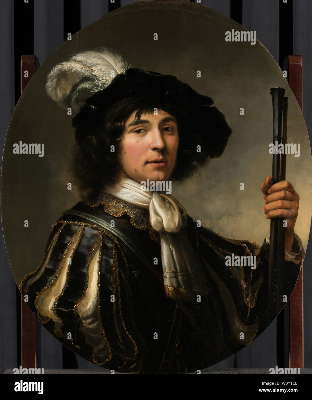 Portrait of a Young Man. Cuyp, Aelbert Stock Photo - Alamy