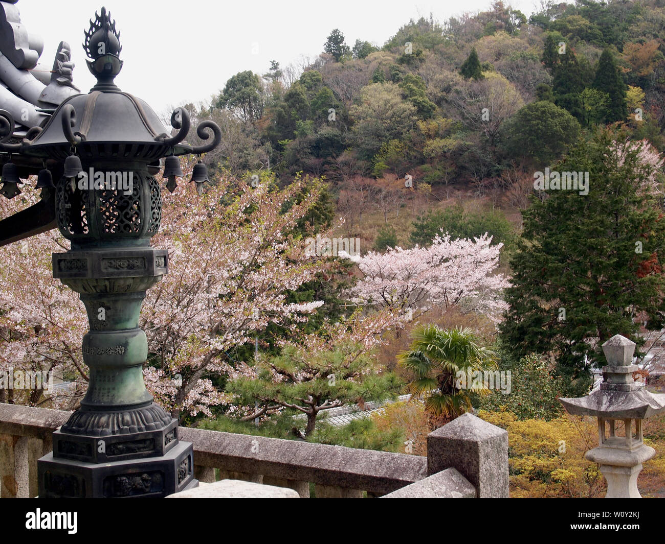 Ancient Zen Buddhism temple in Kyoto city Stock Photo - Alamy