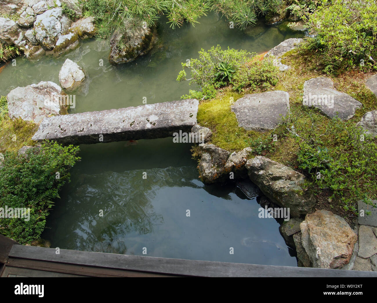 Ancient Zen Buddhism temple in Kyoto city Stock Photo - Alamy