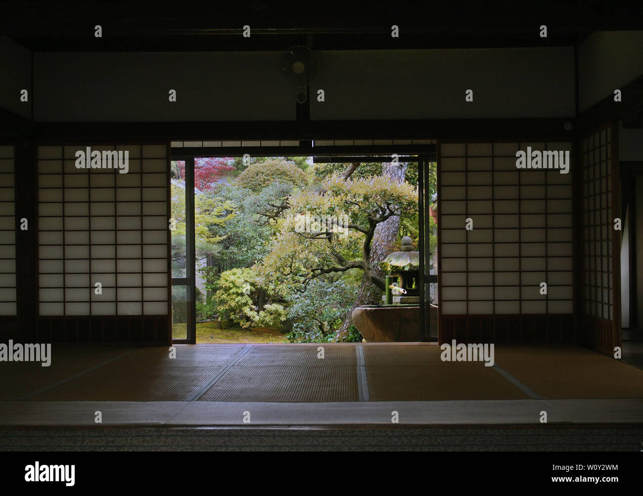 Ancient Zen Buddhism temple in Kyoto city Stock Photo - Alamy