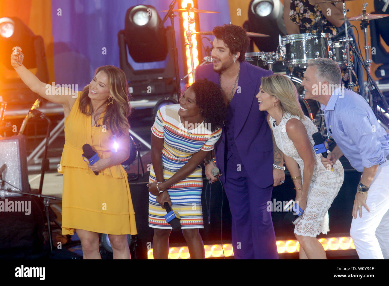 June 28, 2019 - New York City, New York, U.S. - 'GMA' co-hosts AMY ...