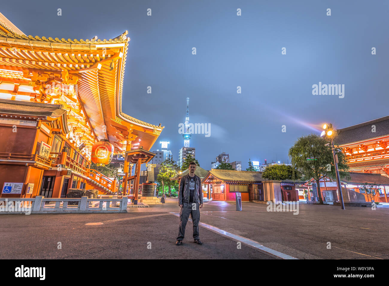 Panorama shot sensoji temple hi-res stock photography and images - Alamy