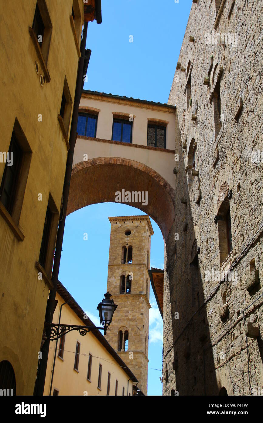 Volterra tower hi-res stock photography and images - Alamy