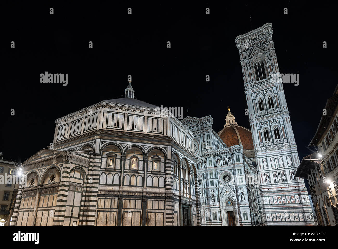 Santa Maria Del Fiore At Night