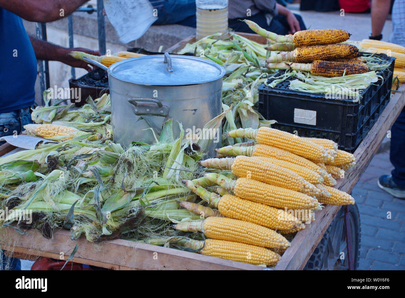 Corn preparation hi-res stock photography and images - Alamy
