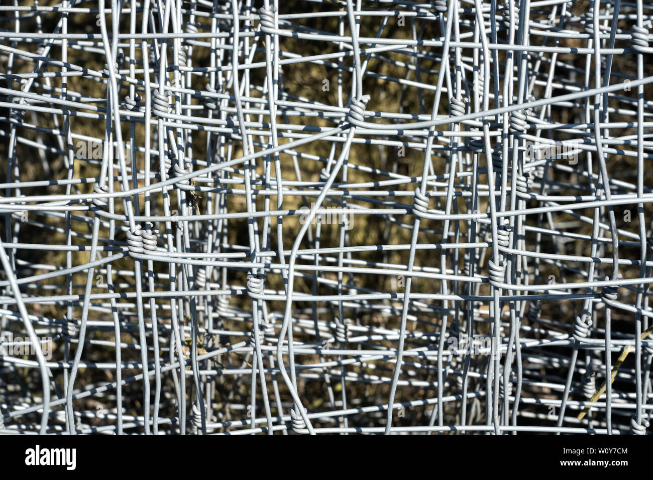 Old wire mesh Stock Photo - Alamy