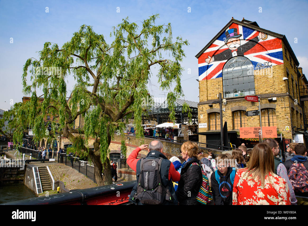 Camden Market in Camden Town, London, United Kingdom Stock Photo - Alamy