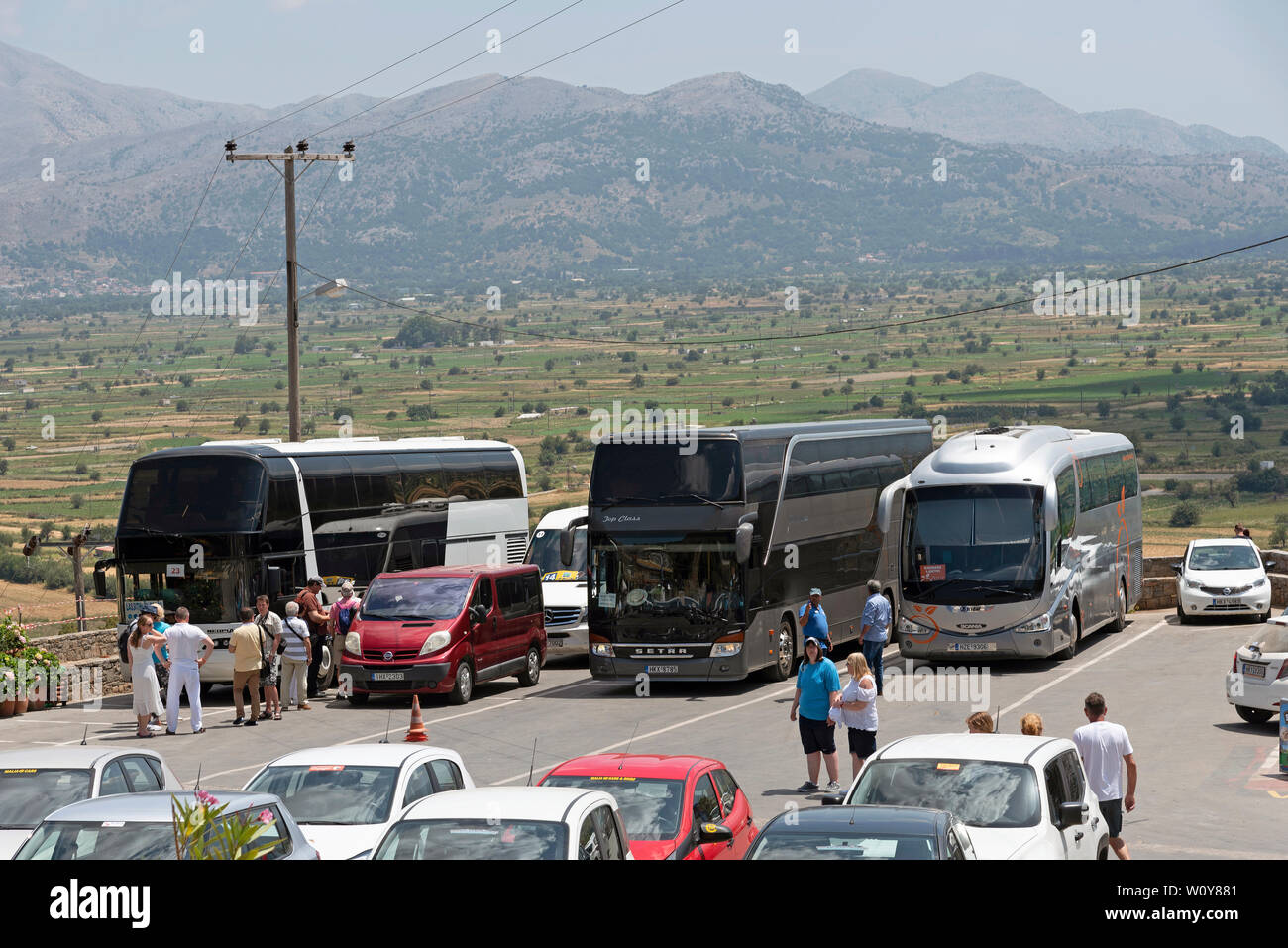 Crete buses hi-res stock photography and images - Alamy