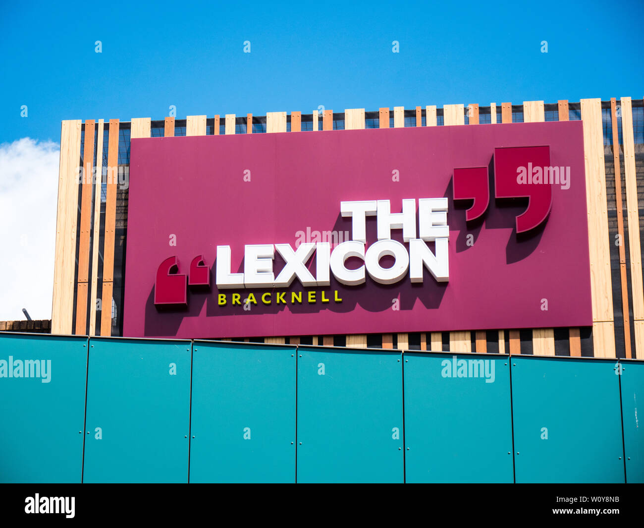 The Lexicon, Shopping Centre, Sign, Bracknell, Berkshire, England, UK ...