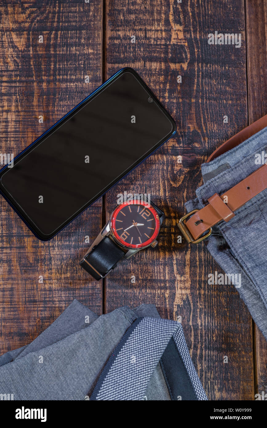 Brown denim jeans hi-res stock photography and images - Alamy