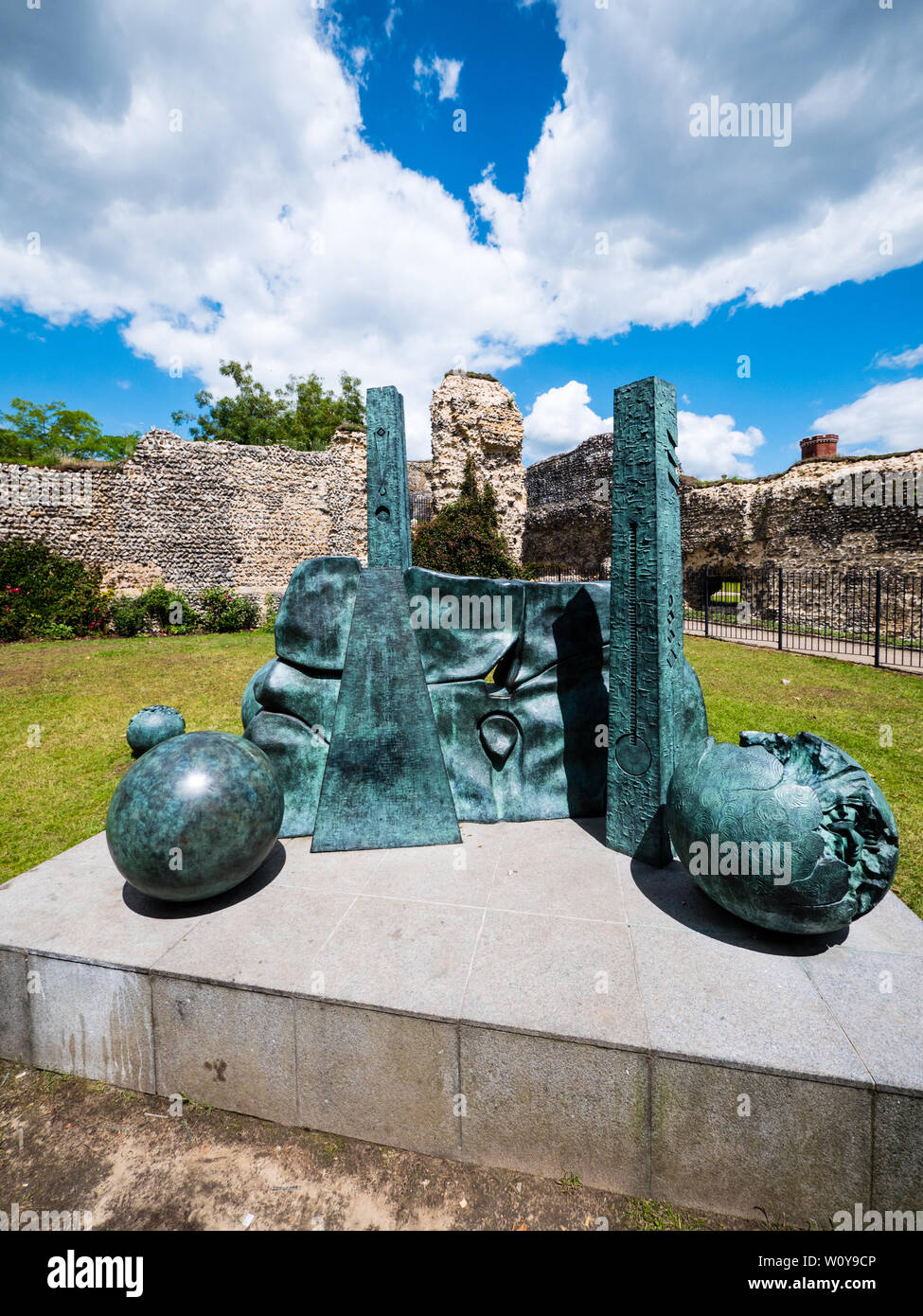 Balls Head or the Interpretation of Ruins, Sculpture, Reading Abbey ...