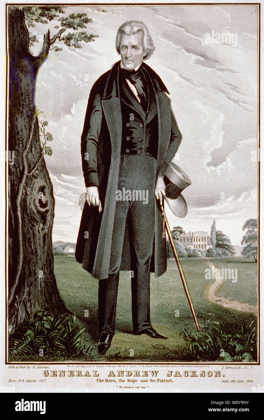General Andrew Jackson (1767-1845), the Hero, the Sage and the Patriot ...