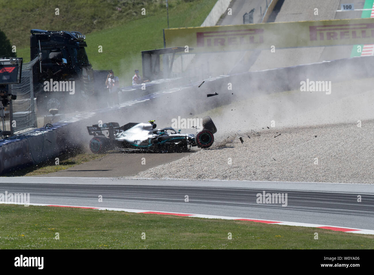Formula 1 championship round at the A1 Red Bull Ring in Spielberg ...