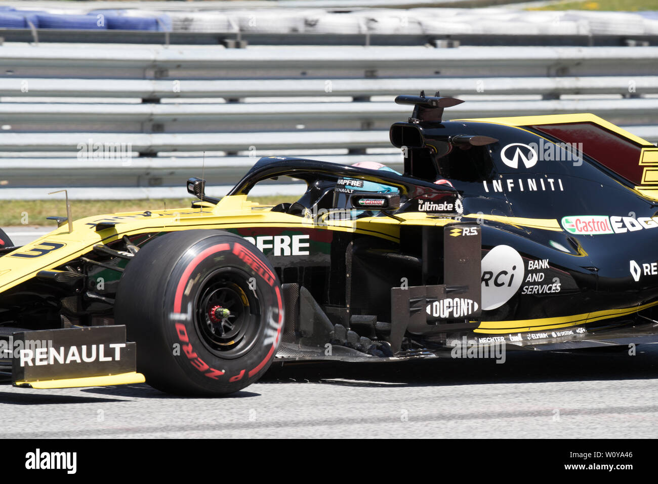 Formula 1 championship round at the A1 Red Bull Ring in Spielberg ...
