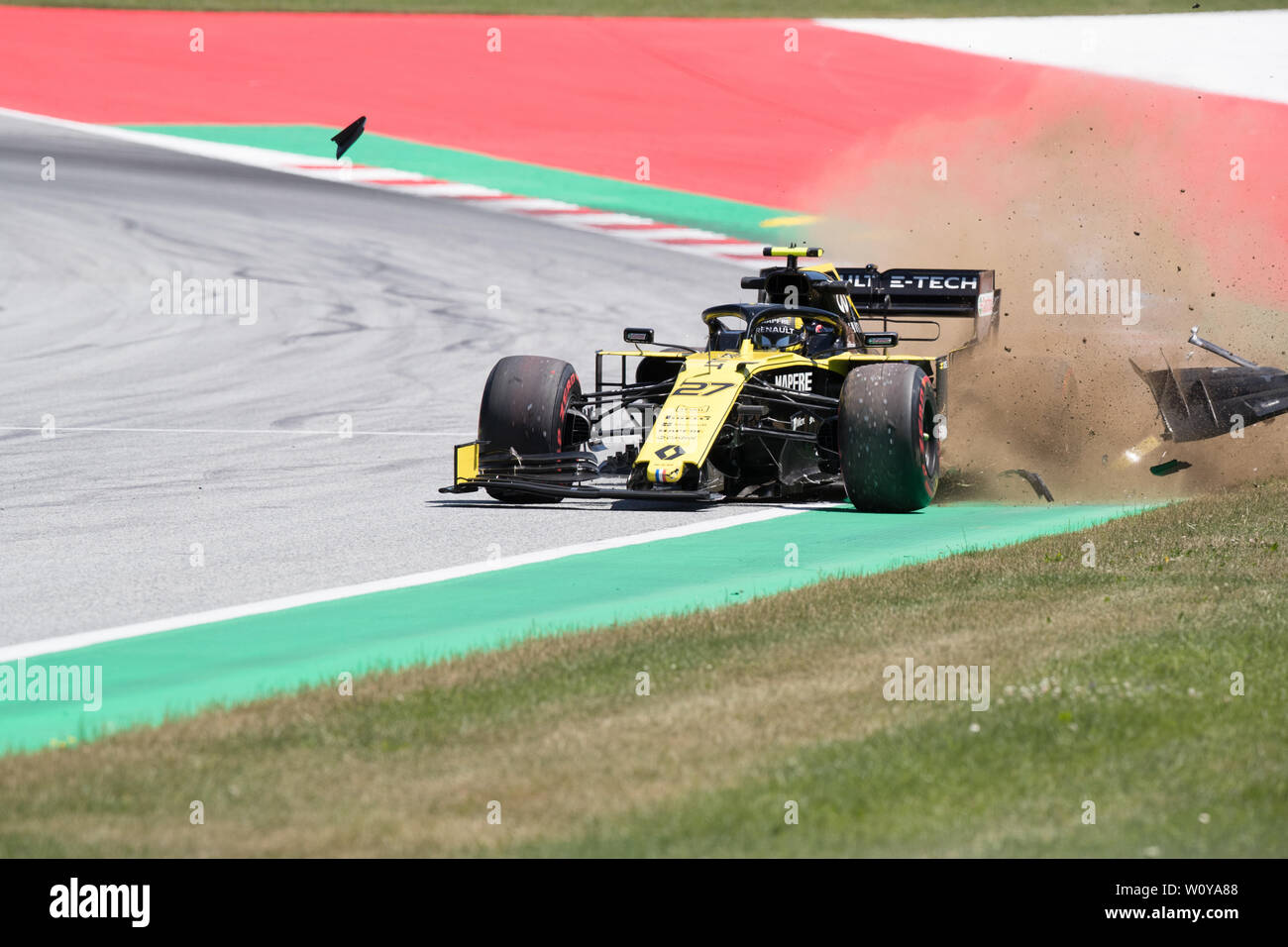Formula 1 championship round at the A1 Red Bull Ring in Spielberg ...