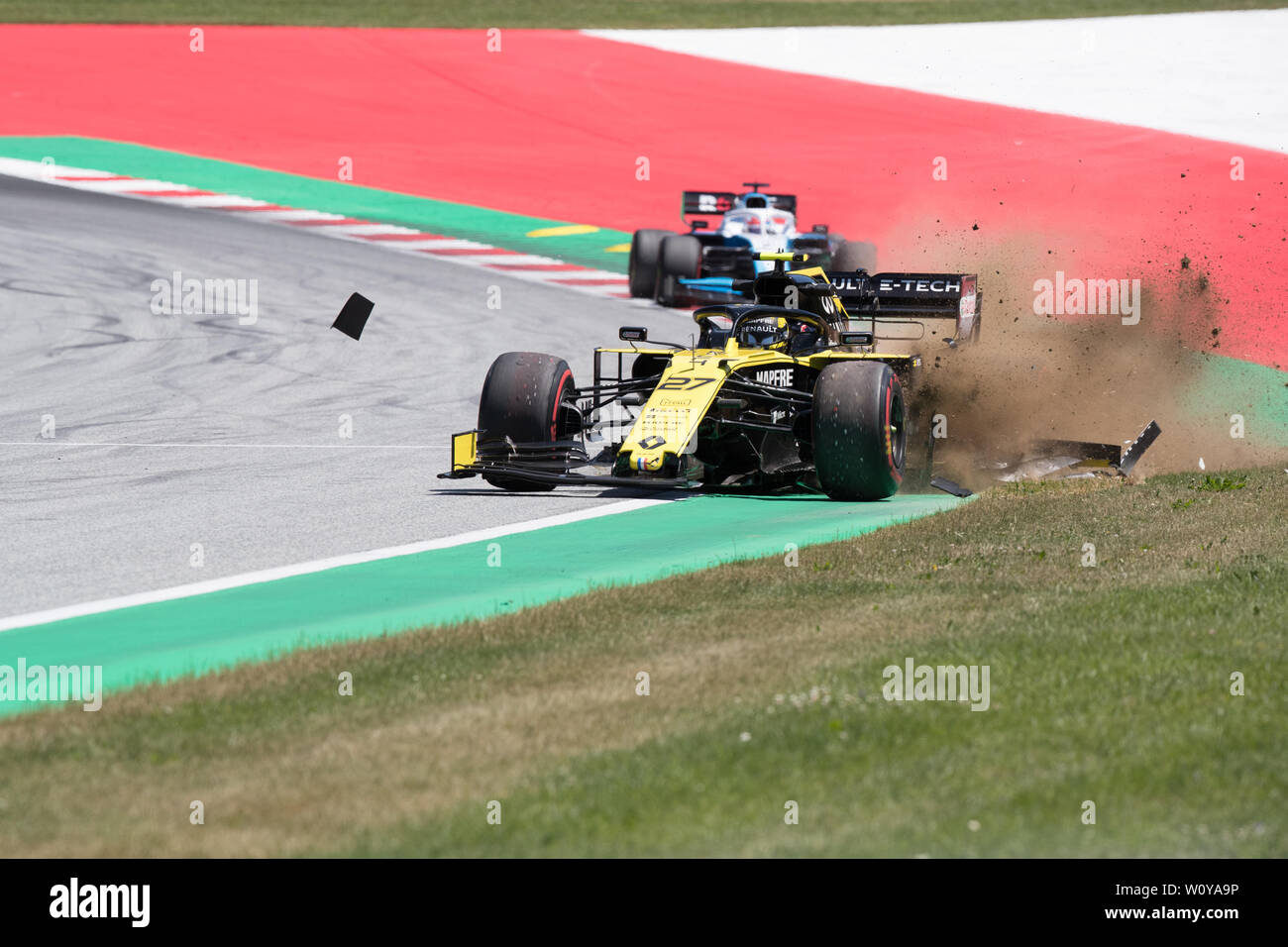 Formula 1 championship round at the A1 Red Bull Ring in Spielberg ...