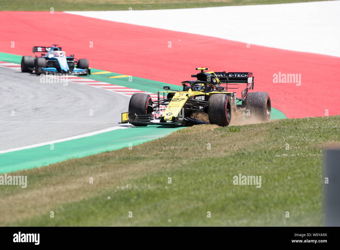 Formula 1 championship round at the A1 Red Bull Ring in Spielberg ...