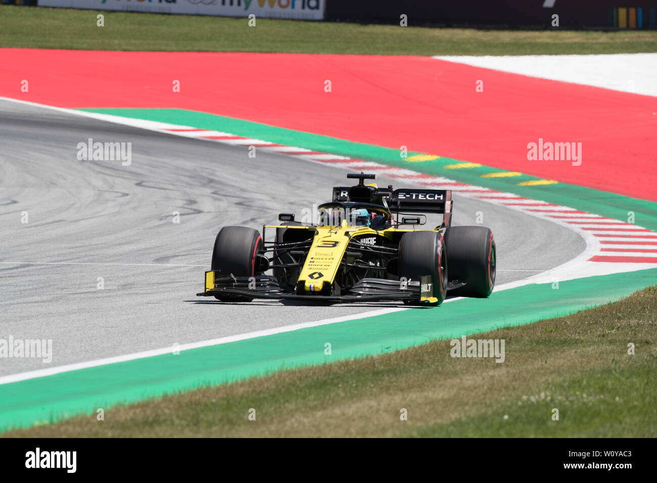 Formula 1 championship round at the A1 Red Bull Ring in Spielberg ...