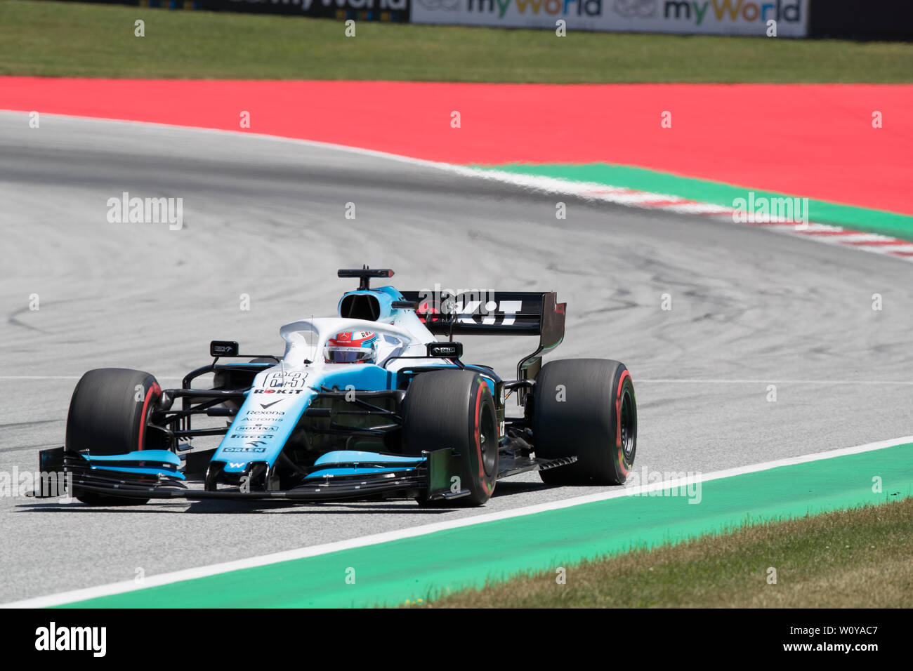 Formula 1 championship round at the A1 Red Bull Ring in Spielberg ...