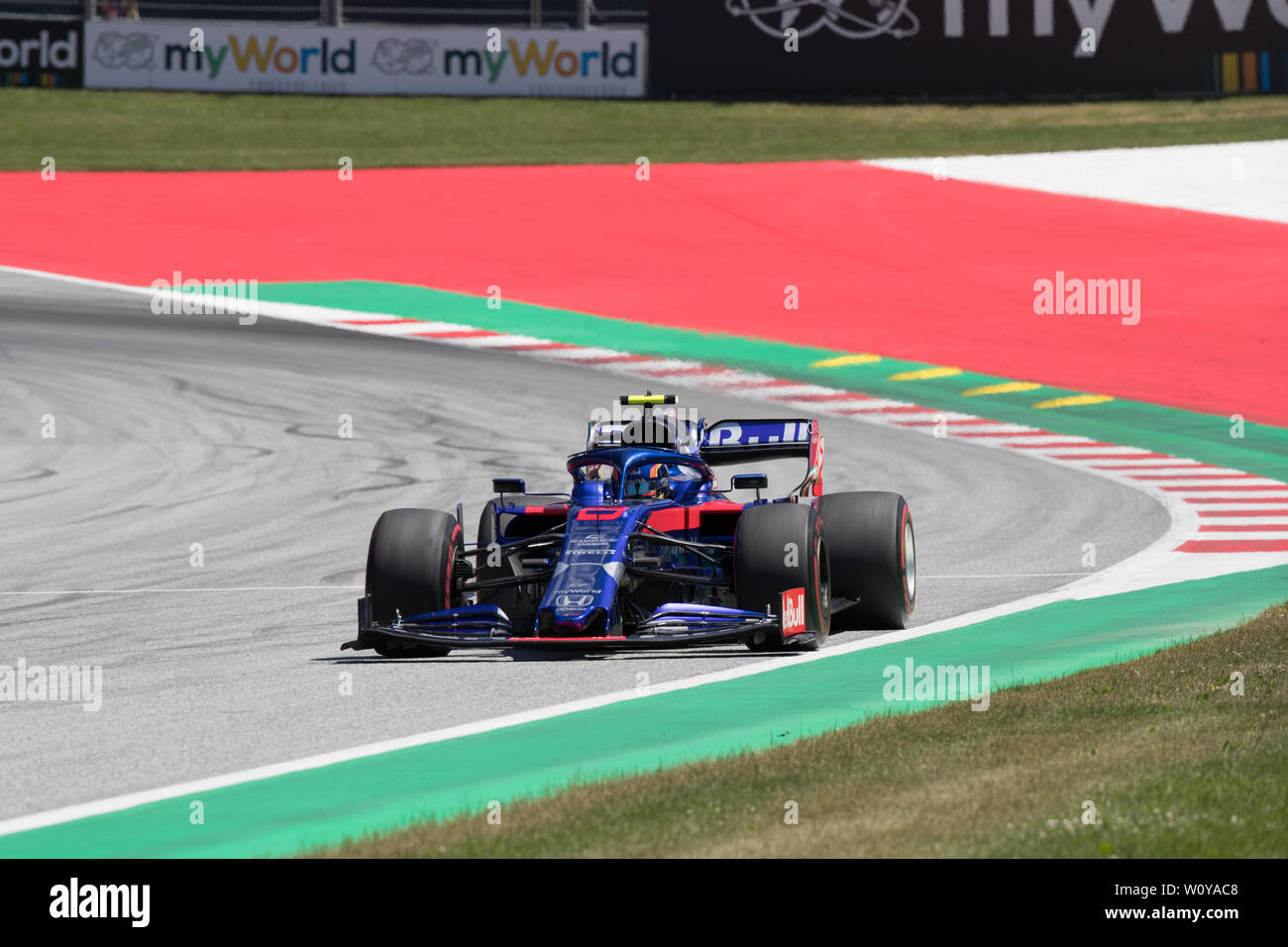 Formula 1 championship round at the A1 Red Bull Ring in Spielberg ...