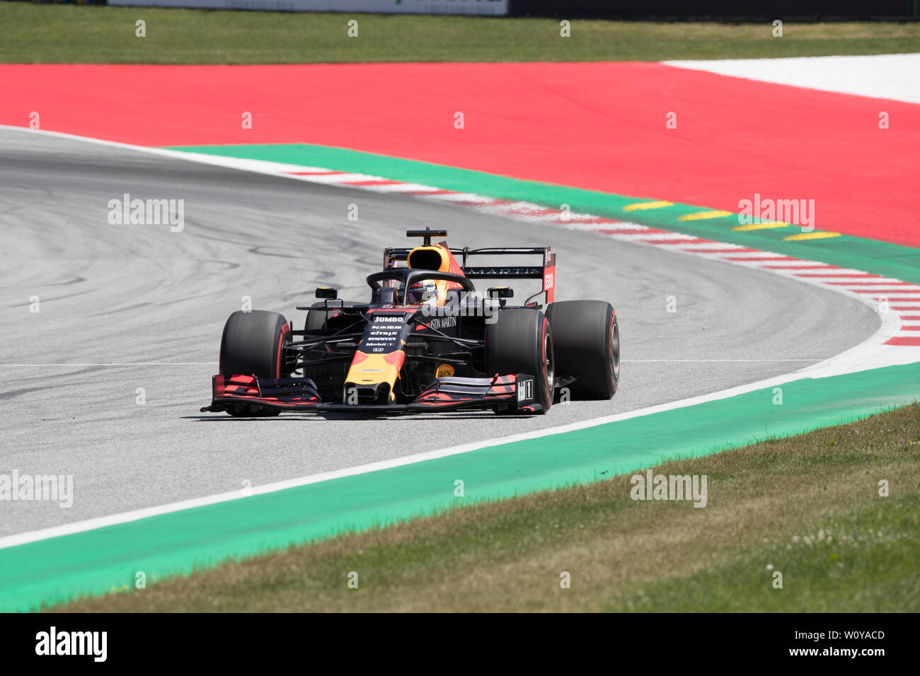 Formula 1 championship round at the A1 Red Bull Ring in Spielberg ...