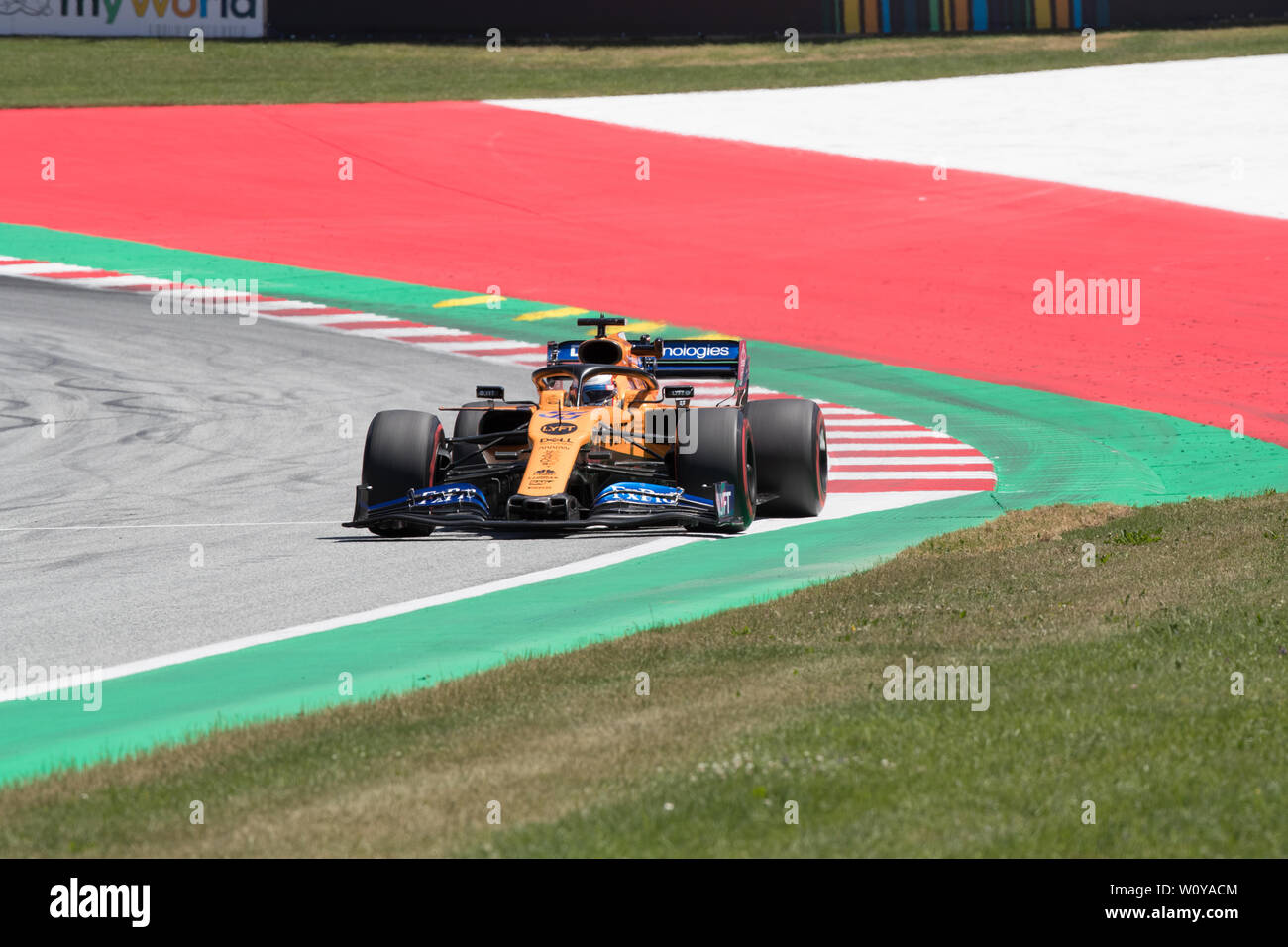 Formula 1 championship round at the A1 Red Bull Ring in Spielberg ...