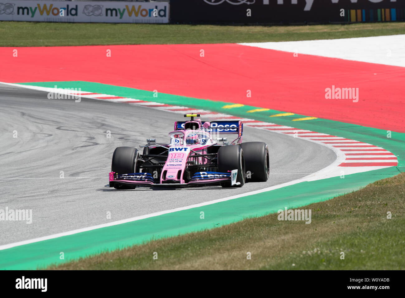 Formula 1 championship round at the A1 Red Bull Ring in Spielberg ...