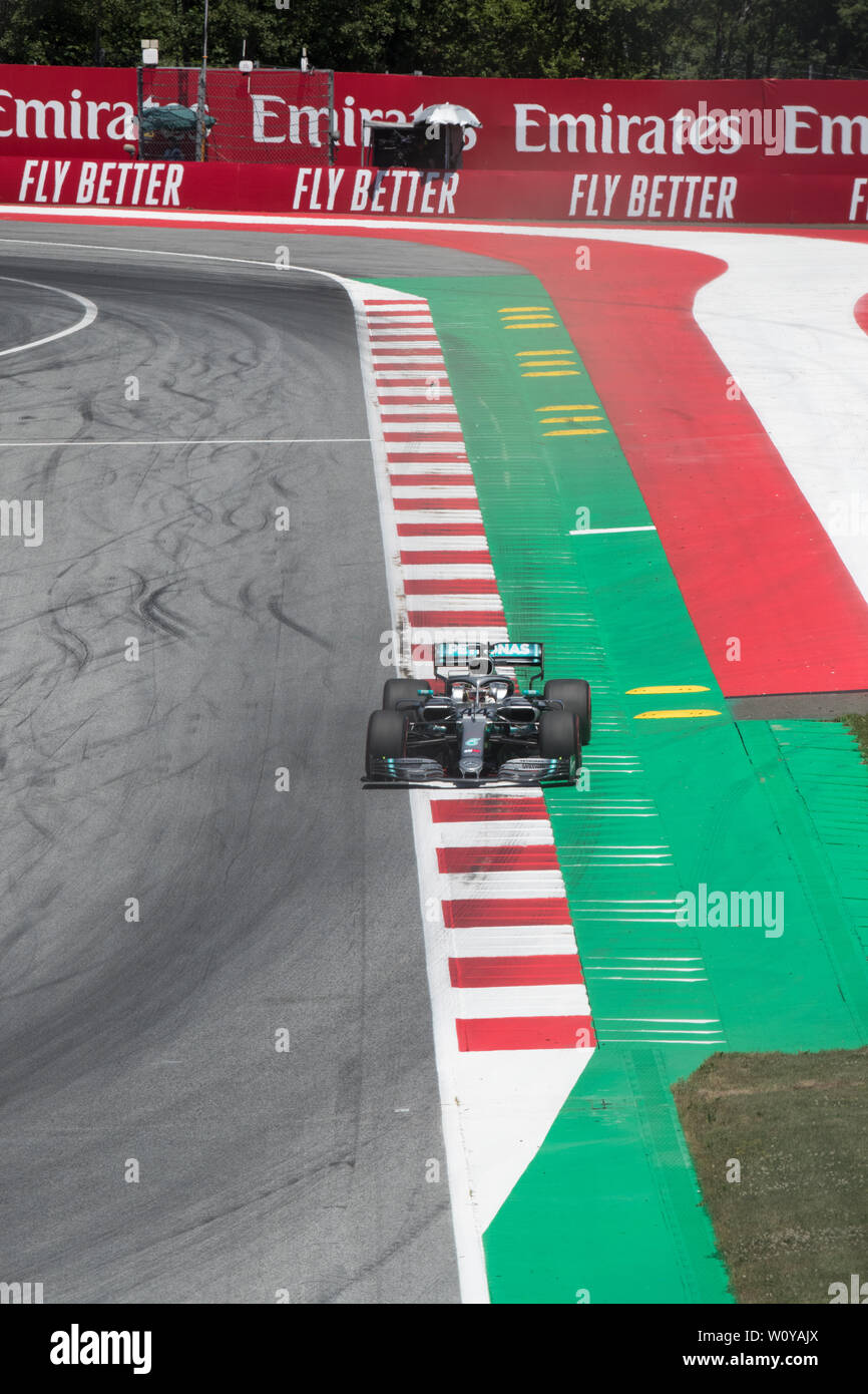 Formula 1 championship round at the A1 Red Bull Ring in Spielberg ...