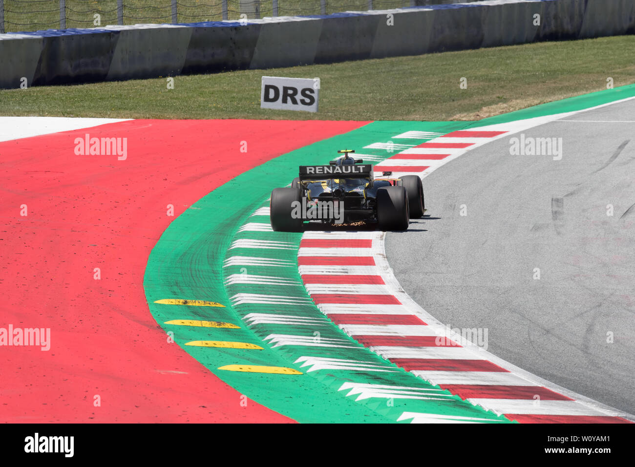 Formula 1 championship round at the A1 Red Bull Ring in Spielberg ...